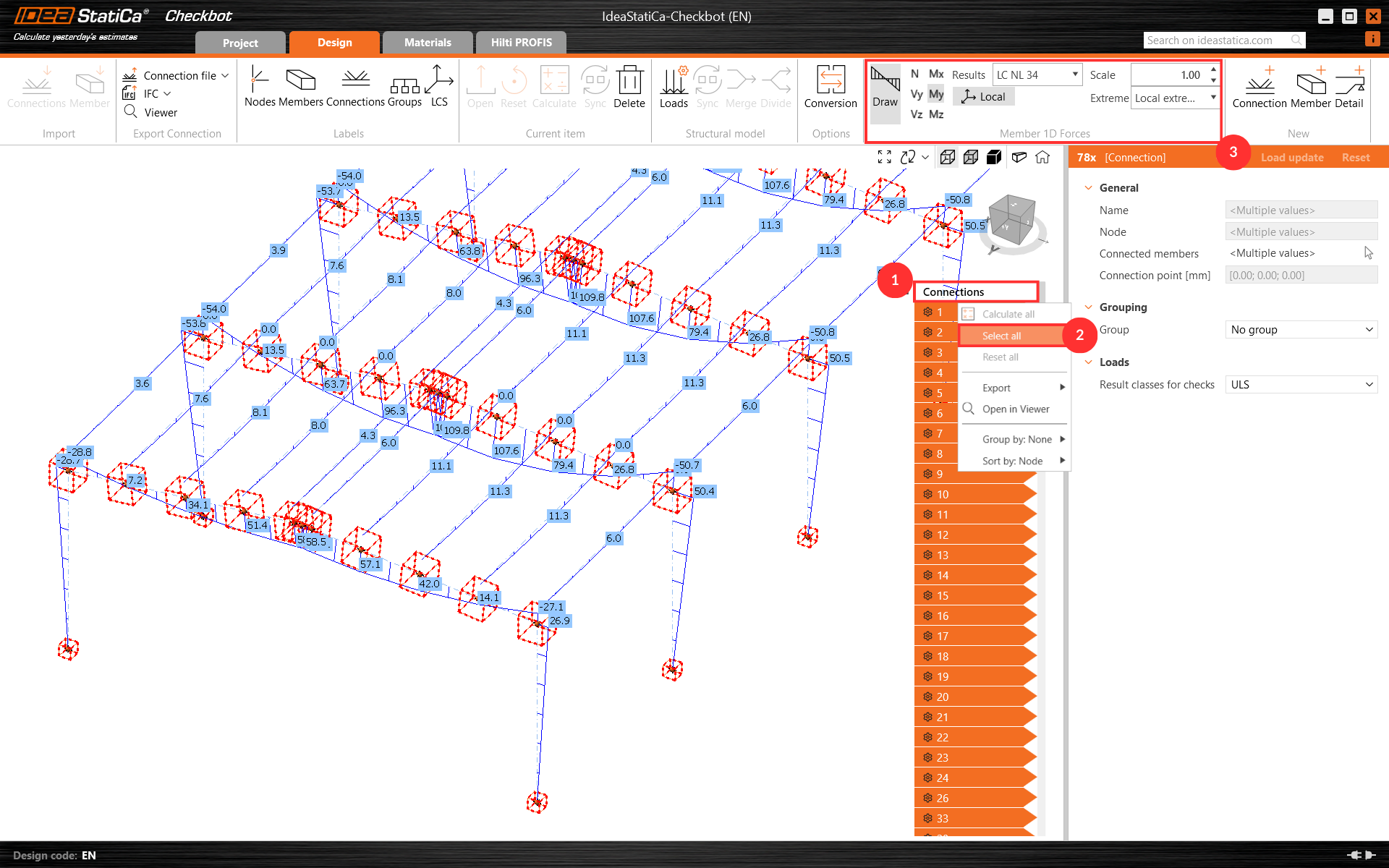 Checkbot – bulk BIM workflows | IDEA StatiCa